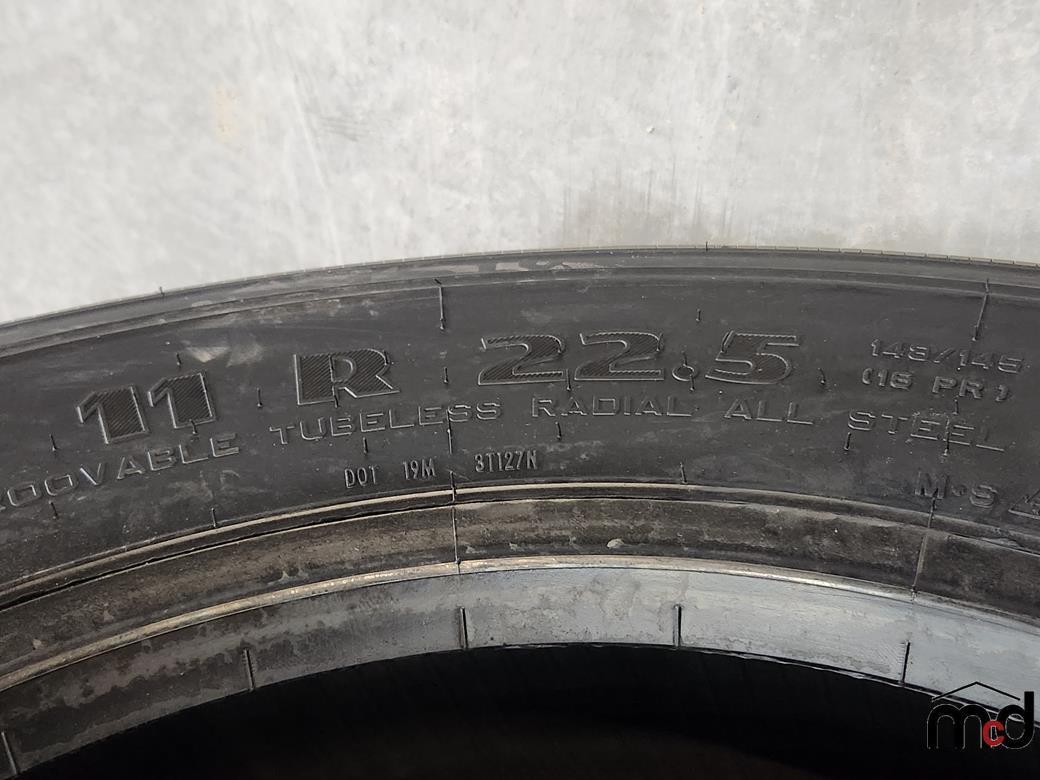 (8) Pirelli FR25 Tires (11R22.5)
